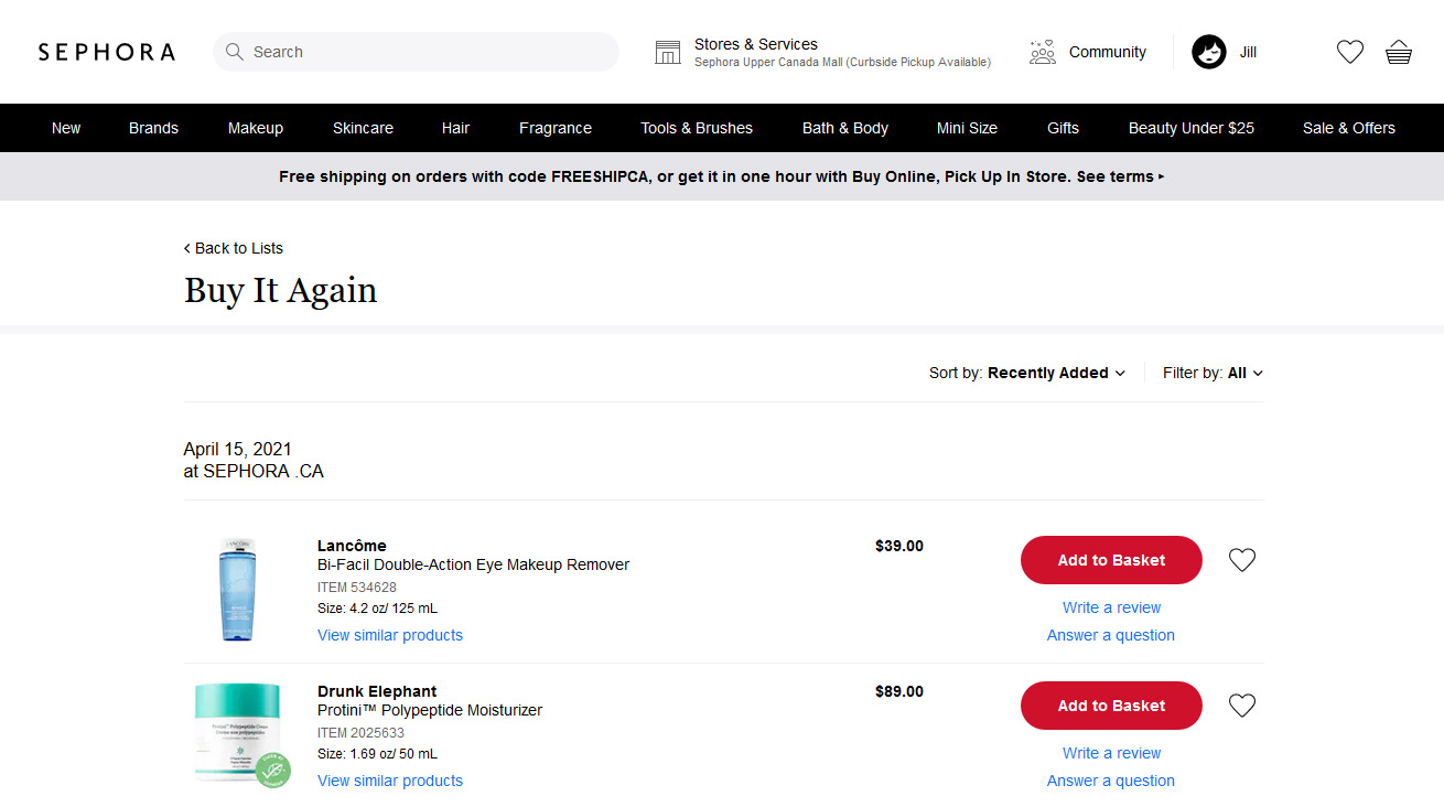 Account Page UX Design: How to Increase Sales and Reorders
